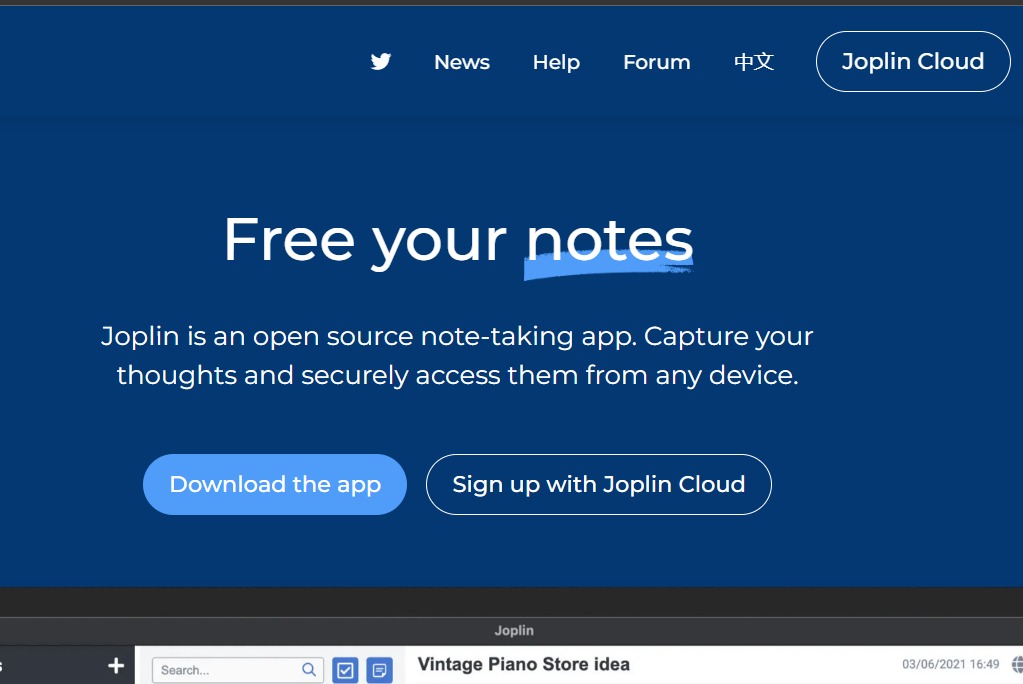 Joplin - Open Source Note-taking App | Growth Hacking Tools | Product ...