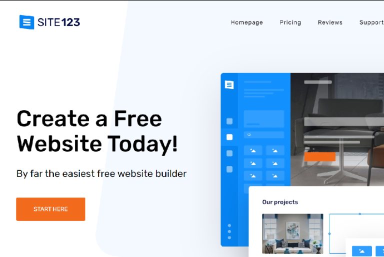 Site123 - Create Website Without Coding | Design Tools | Product Raid ...